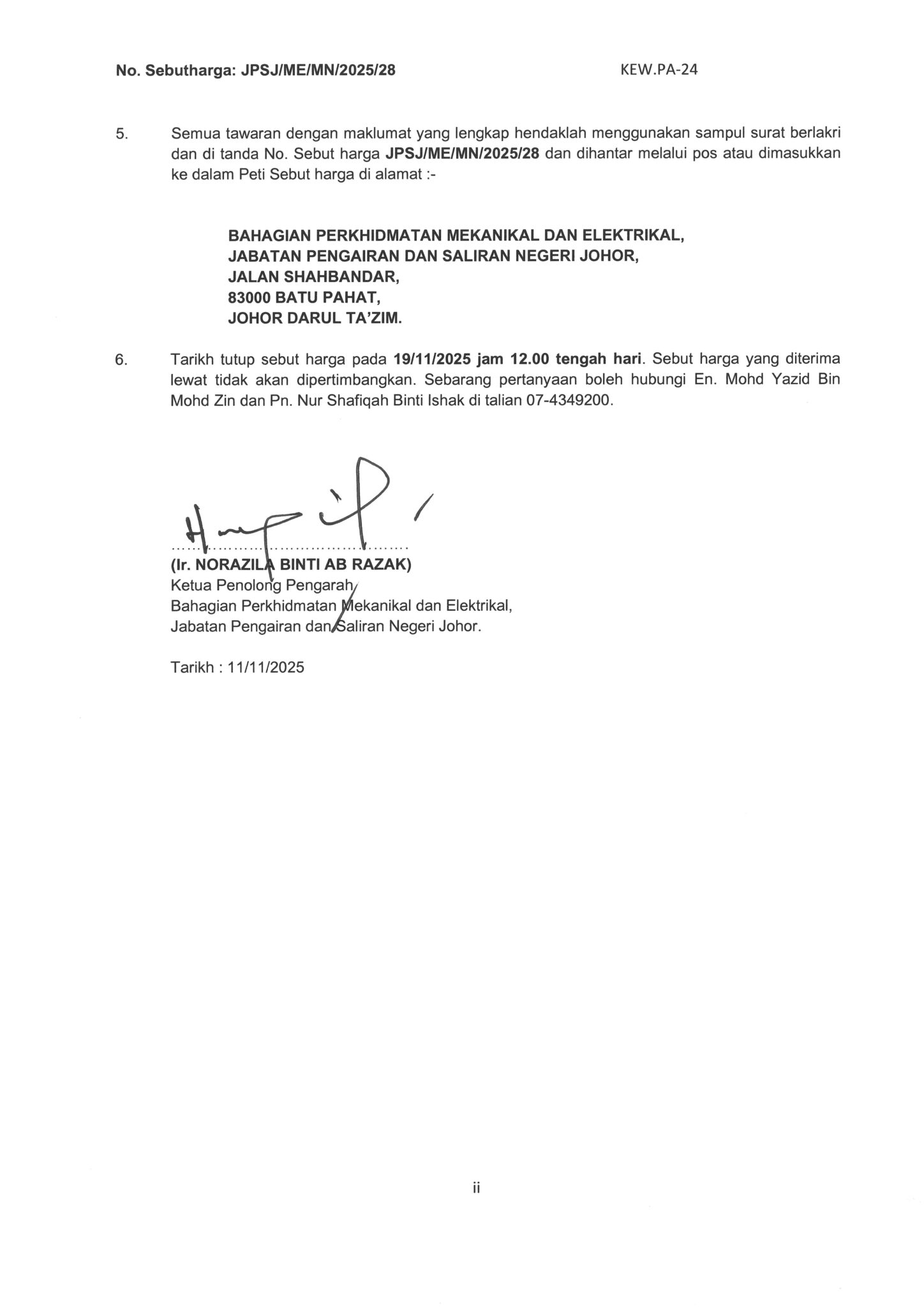 JPS JOHOR